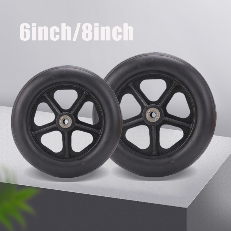 Jual "Diameter Full 20 Cm" Roda Bagian Depan Kursi Roda 6/8 inch Roda ...