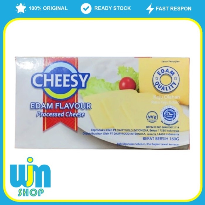 Jual Cheesy Keju Edam 160gr WJM | Shopee Indonesia