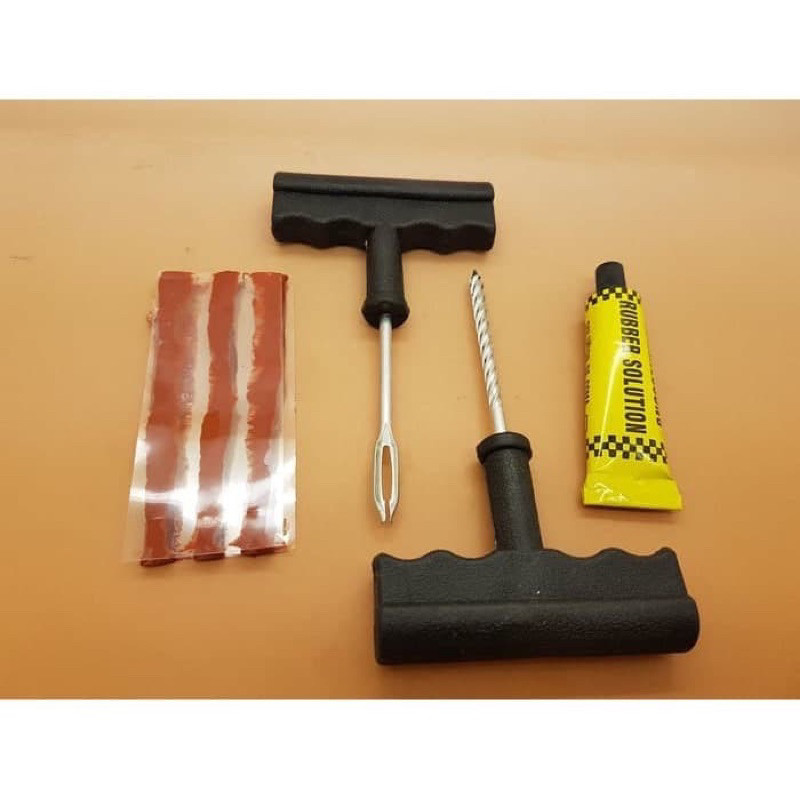 Jual (wk acc ) Alat Tambal Ban Tubeless Set lengkap / Tambal Ban ...
