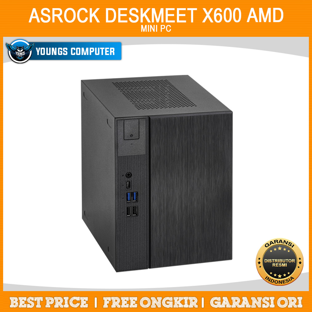 Jual MINI PC ASRock DESKMEET X600 AMD | AMD X600 AM5 | Shopee Indonesia