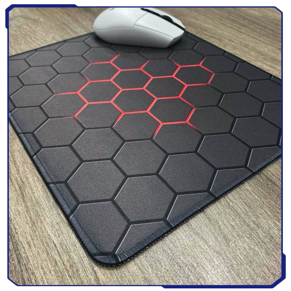 Jual Gaming Mouse Pad Sqaure Shape Honeycomb Laser Design - HC10 ...