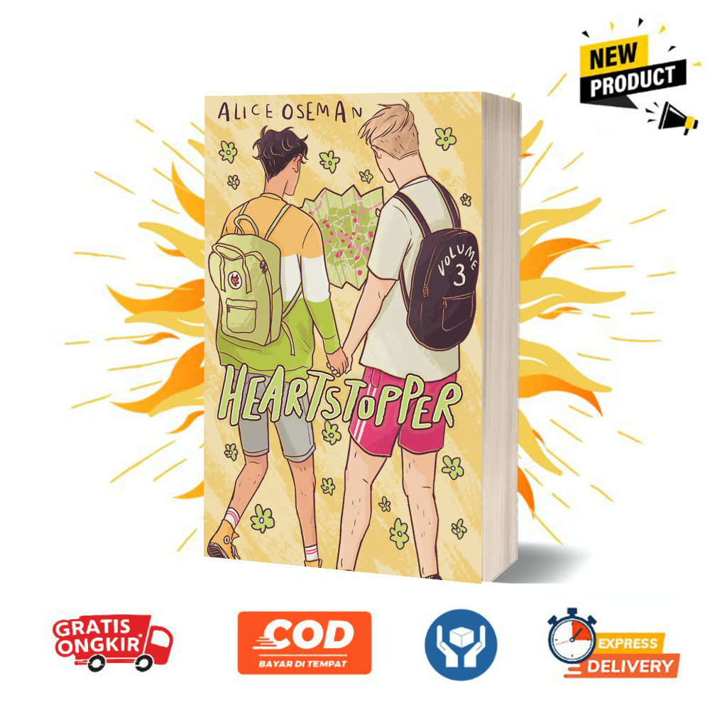 Jual Heartstopper, Volume Three (Heartstopper, #3) by Alice Oseman ...