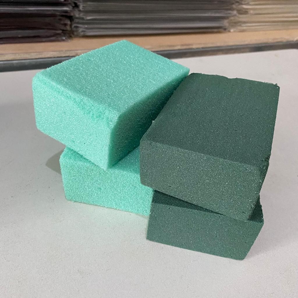 Jual Floral foam busa buket sterofoam kering.basah dan elastis ...