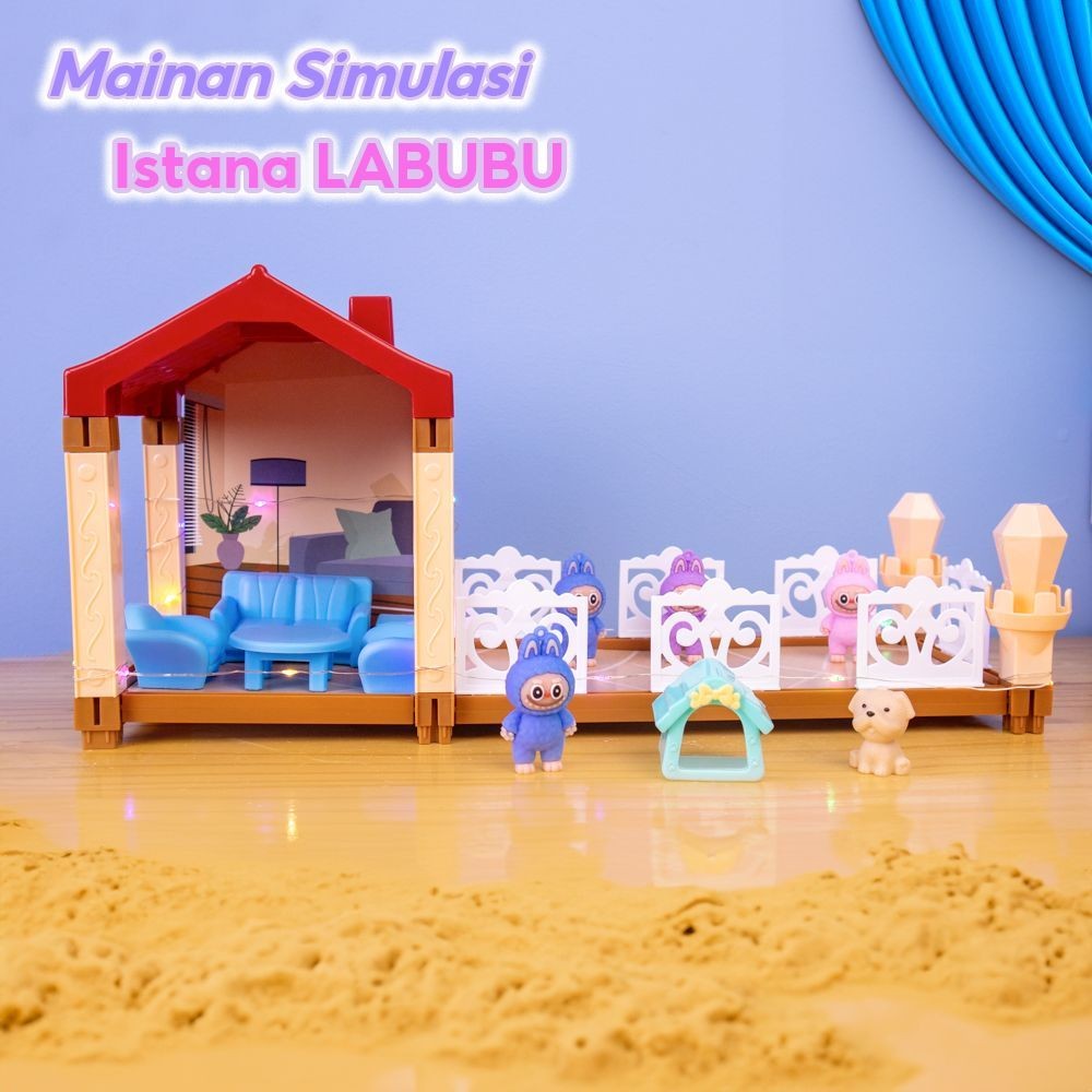 Jual Mainan Rumah Rumahan Labubu Mainan Miniatur Rumah Rumahan Labubu ...