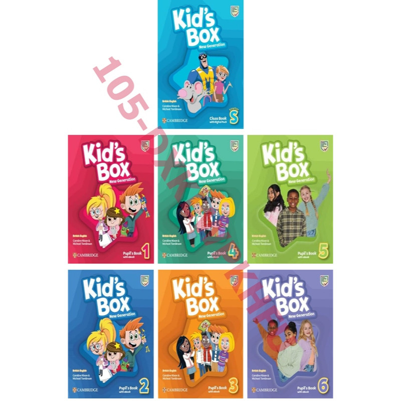Jual Cod / Kid’s Box New Generation Starter Pupil Book 1 - 6 / Full Warna | Shopee Indonesia