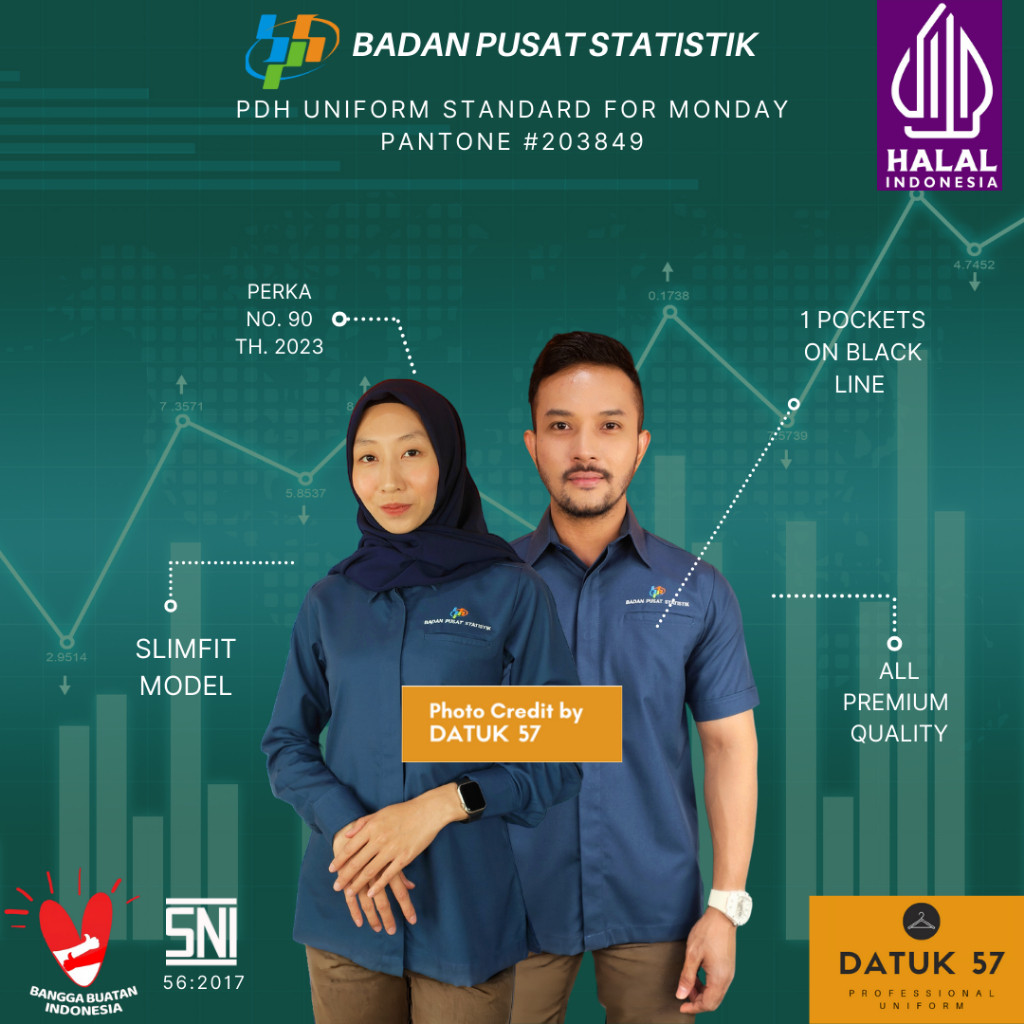 Jual [PREMIUM ORIGINAL] Original Premium by Datuk57 : Seragam Kemeja ...