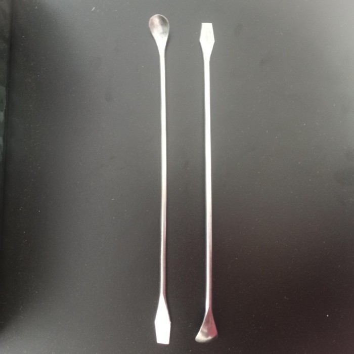 Jual Spatula Laboratorium Stenlis. Laboratory Spatula Stainless. Spatel ...