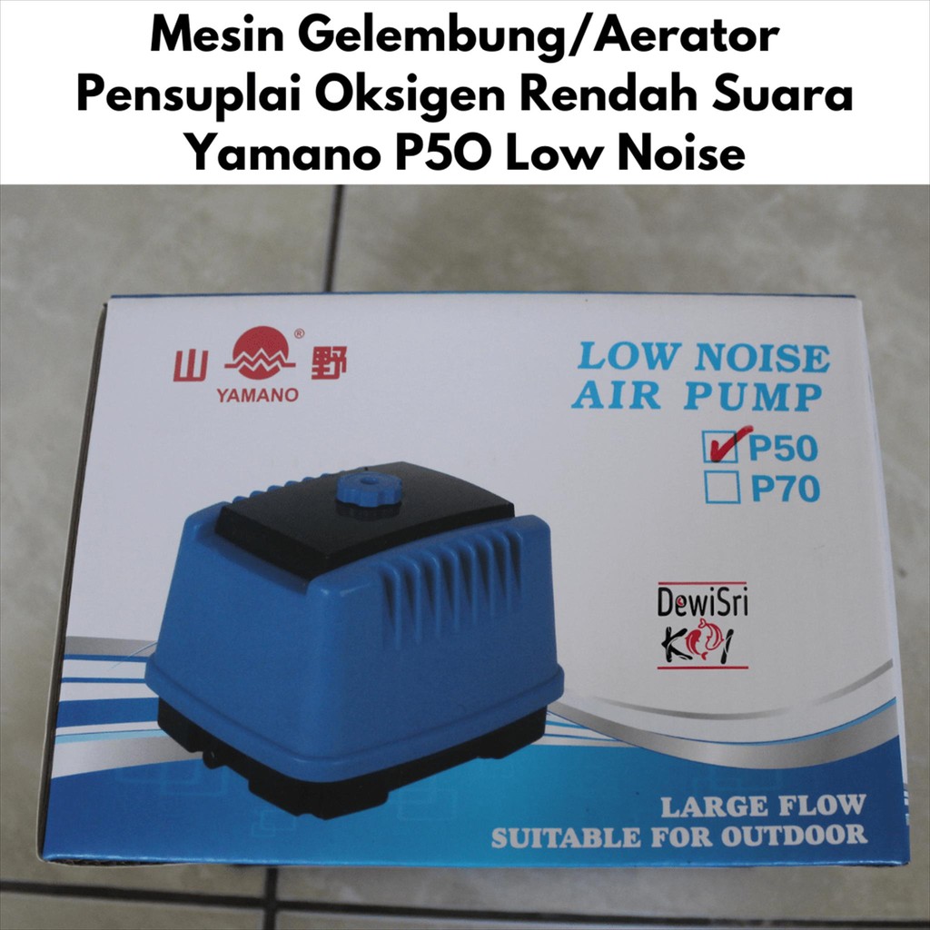 Jual Mesin Pompa Gelembung/Aerator Pensuplai Oksigen Rendah Suara ...