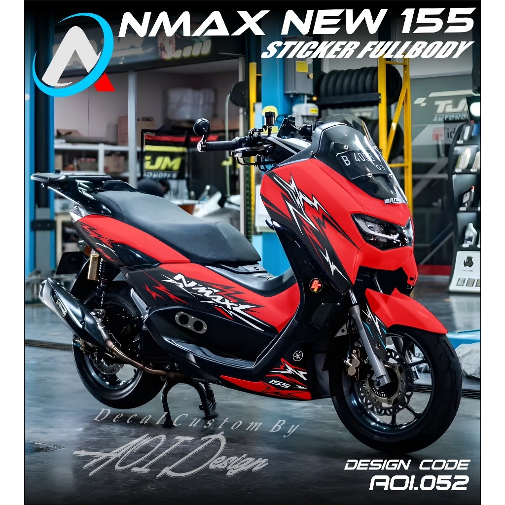 Jual DECAL NMAX 2020 2021 2022 NEW - STIKER FULL BLOK NMAX 2020-2022 ...