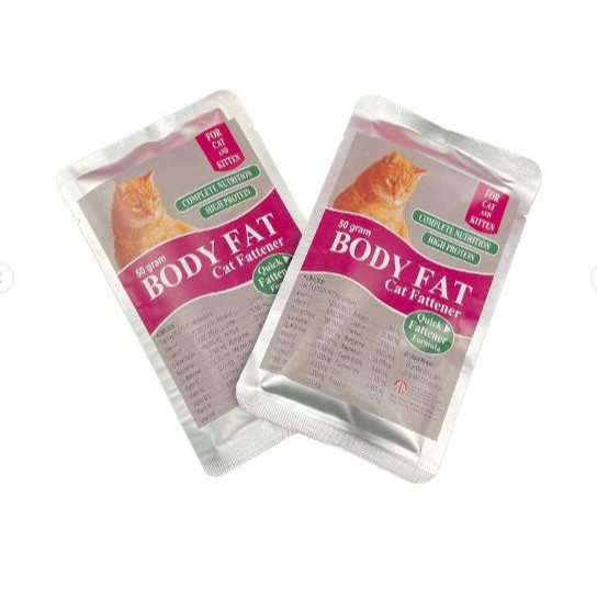 Jual Vitamin Penggemuk Kucing Body Fat Fattener 50 gr Secara Cepat ...