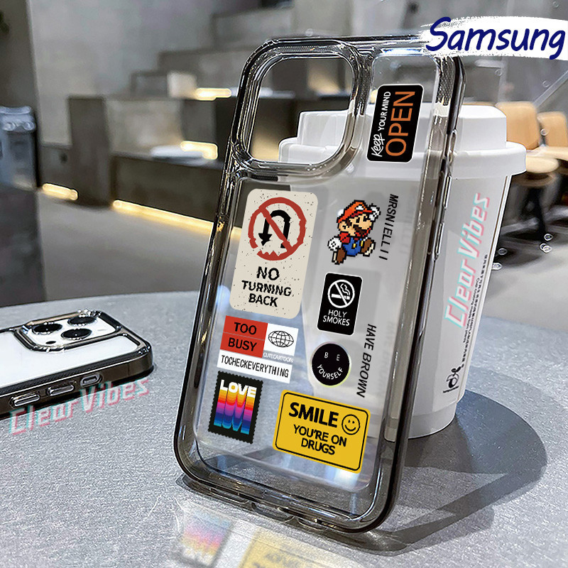 Jual Tren Super Mario Glossy PC HardCase Samsung Galaxy A15 A05 A05s A55 A06 A14 A13 A24 A54 A35 ...