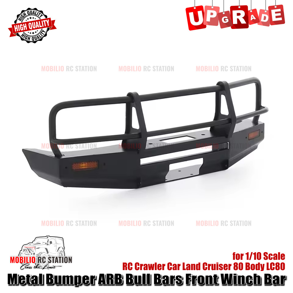 Jual Metal Bumper ARB Bull Bars Front Winch Bar for 1/10 Scale RC ...