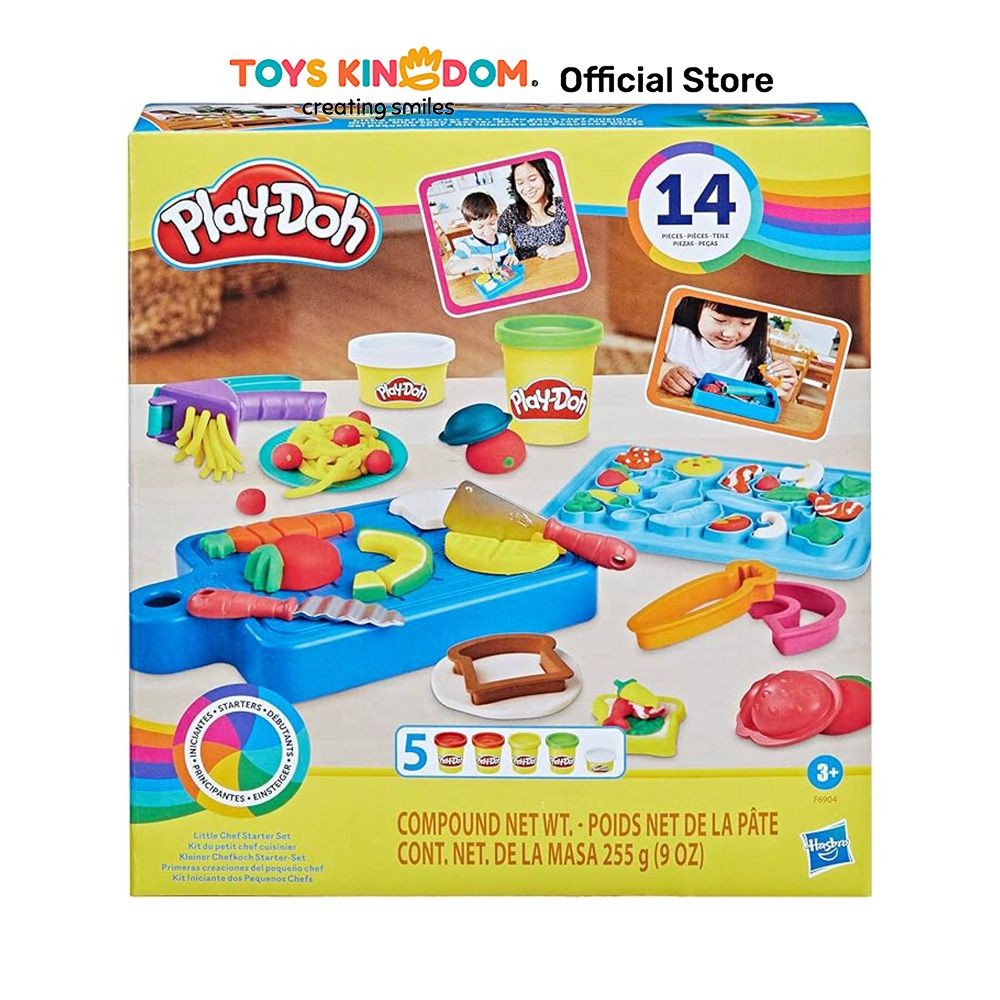Jual Toys Kingdom Play Doh Set Little Chef Starter Toys Kids Toy Mainan ...