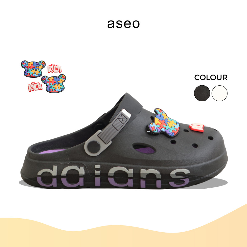 Jual Aseo Sandal Pria Wanita Baim Bear Clog Terbaru Slip on Kodok ...