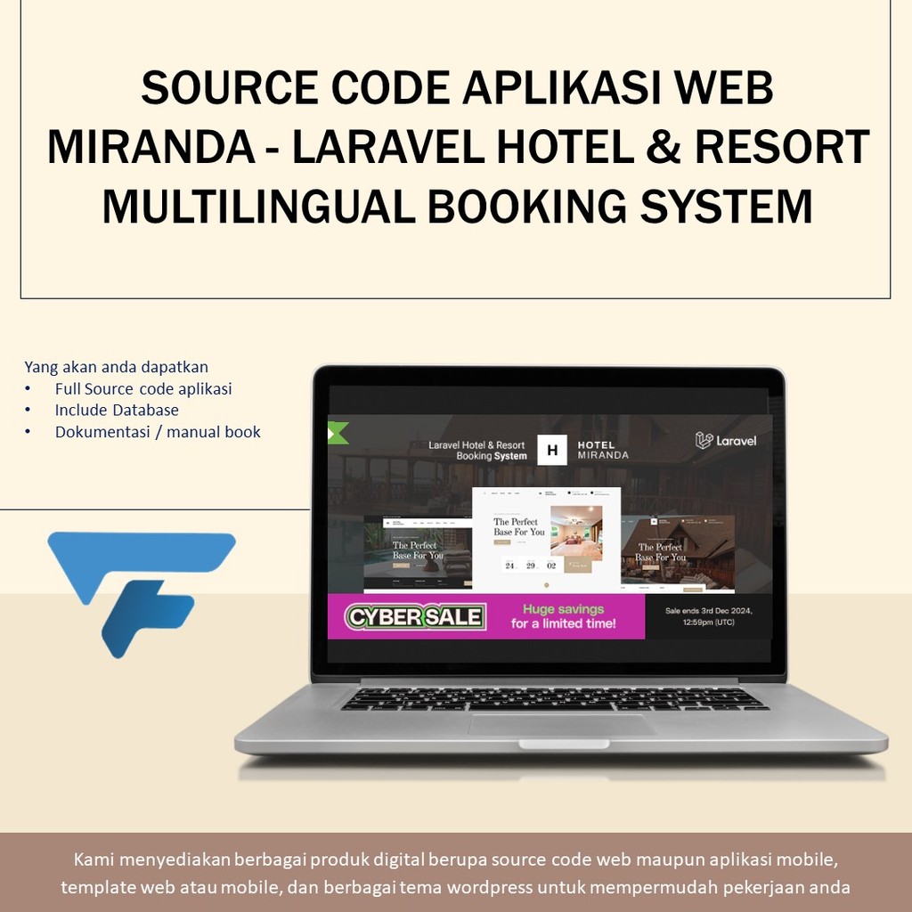 Jual SOURCE CODE APLIKASI WEB MIRANDA - LARAVEL HOTEL & RESORT MULTILINGUAL BOOKING SYSTEM ...