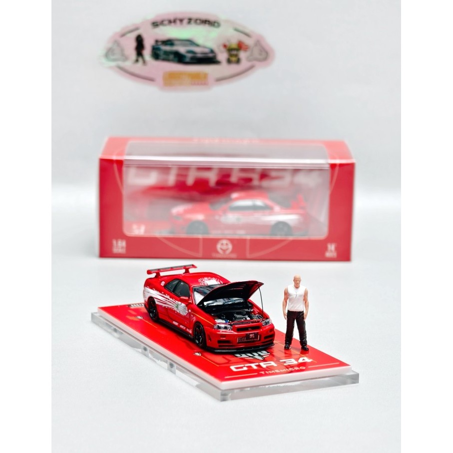 Jual Time Micro Nissan Skyline GT-R R34 Z-Tune NISMO Fast And Furious ...