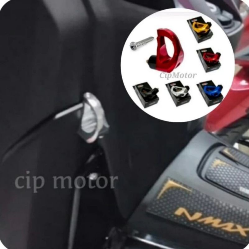 Jual Gantungan New Nmax 2020 V2 standar dan Model Full Cnc 1pc Hitam ...