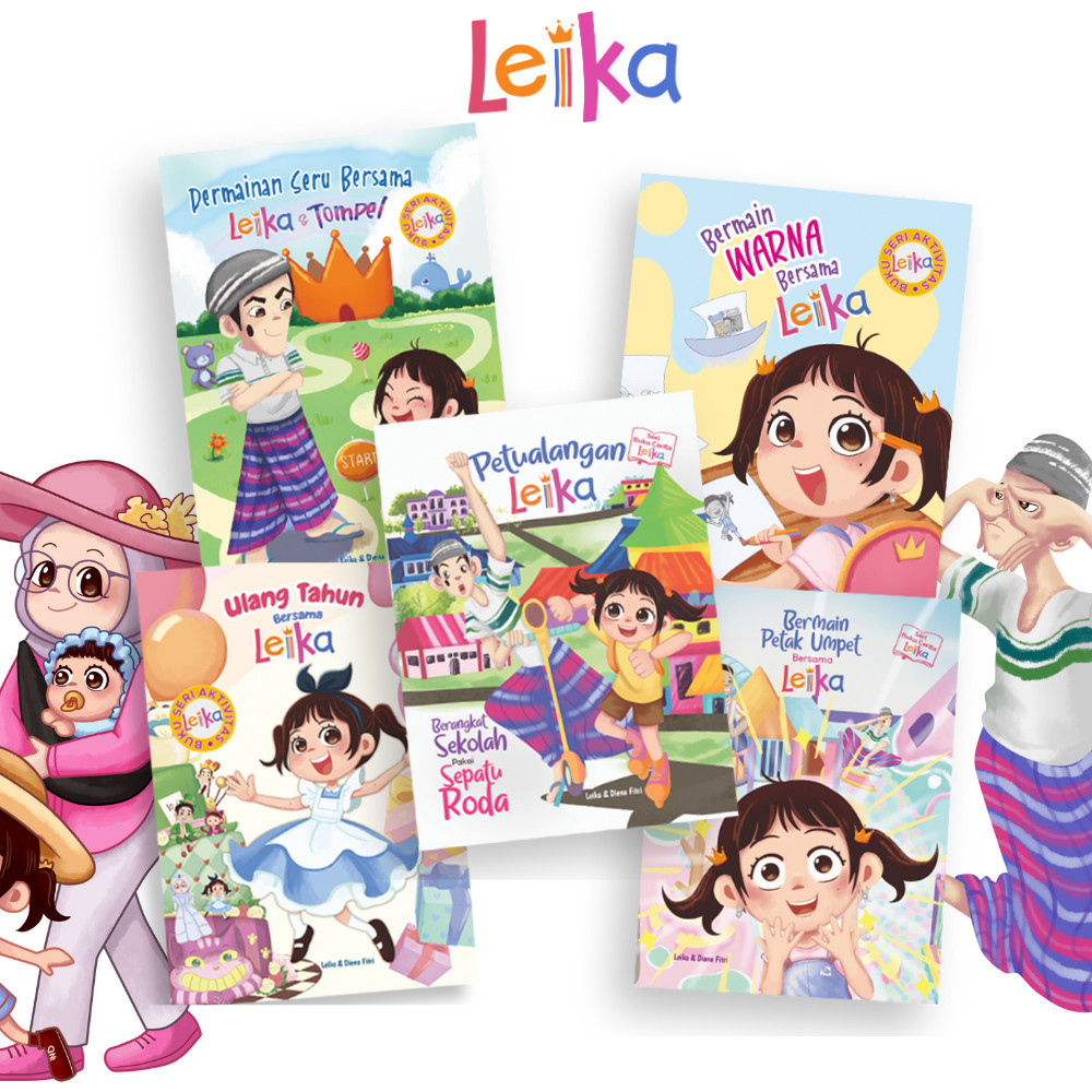 Jual Buku Seri Aktivitas Leika - Mewarnai | Belajar Angka | Ular Tangga ...