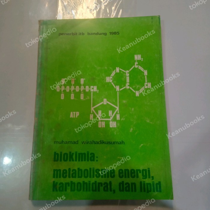 Jual Buku BIOKIMIA METABOLISME ENERGI,KARBOHIDRAT, DAN LIPID | Shopee Indonesia