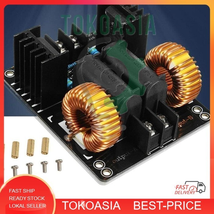 Jual 1000W 12V-30V 20A ZVS Modul Heating Board Heater Pemanas Induksi | Shopee Indonesia