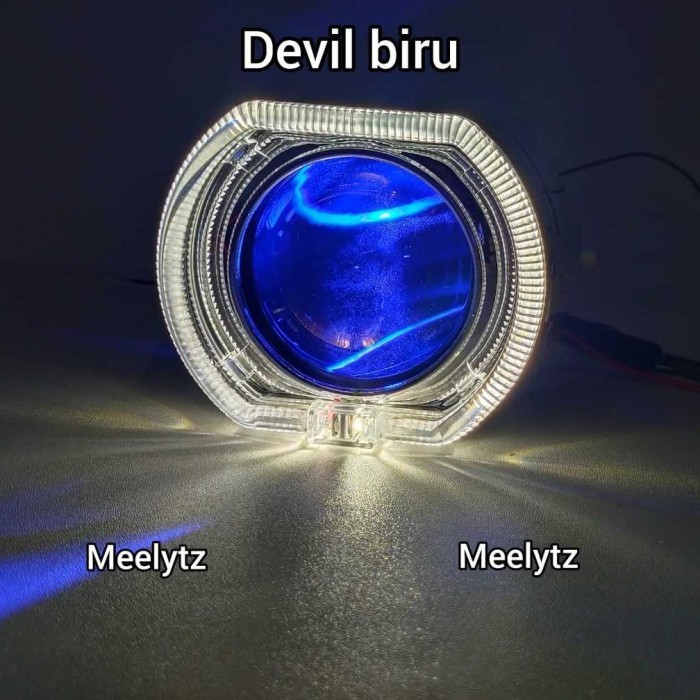 Jual Packet Bundling LED Biled Projector IBRIGHT ZE 70 Blue Lens Shroud ...