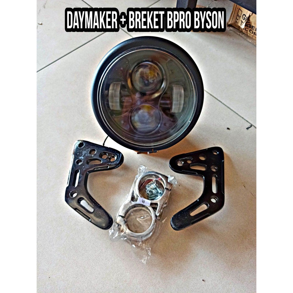 Jual BYSON lampu daymaker set breket lampu bpro byson | Shopee Indonesia