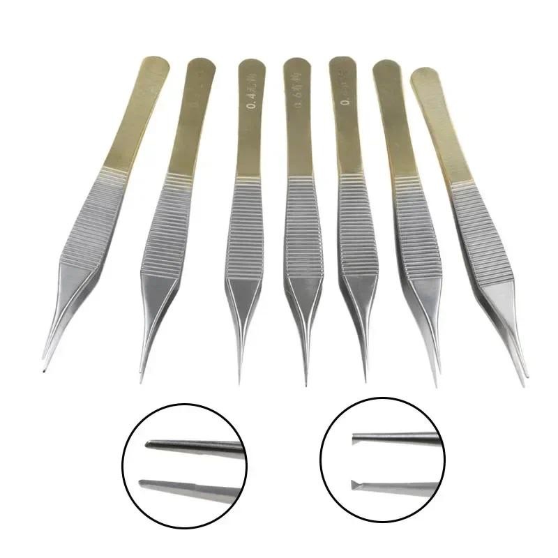 Jual Autoclavable Stainless Steel Tissue Forceps with Golden Handle ...