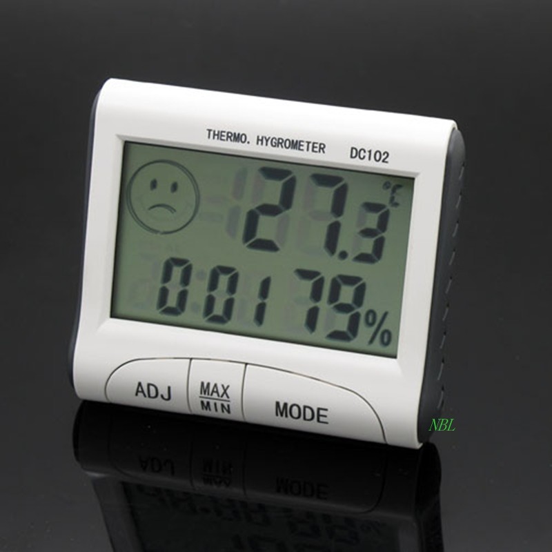Jual Mini LCD Digital Indoor Thermometer Hygrometer Temperature ...