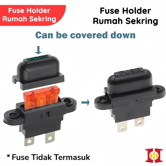 Jual Rumah Sekring Skring Cucuk Blade Fuse Holder Box Housing Kotak ...