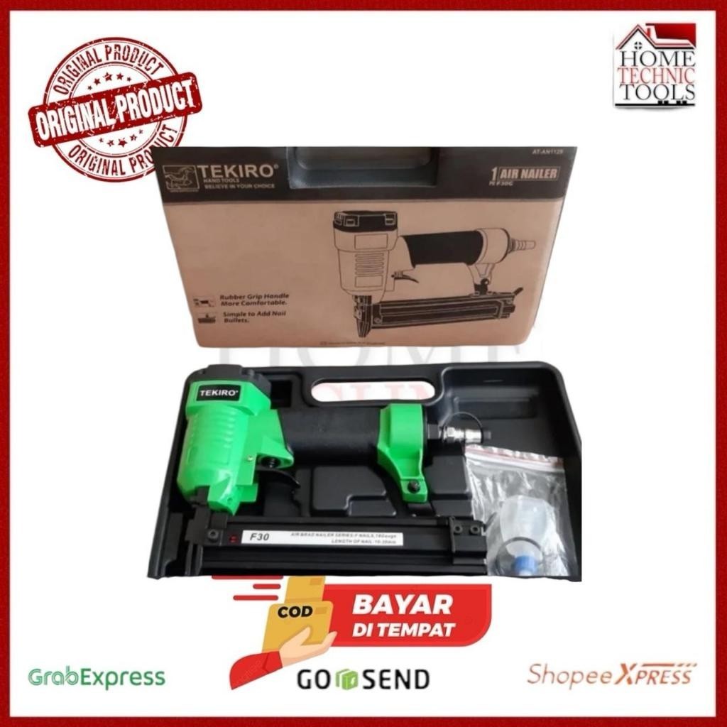 Jual TEKIRO AIR NAILER STAPLER GUN / MESIN STAPLES ANGIN / TEMBAKAN ...