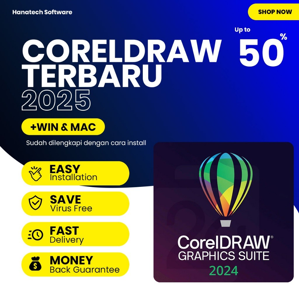 Jual CorelDRAW 2024 Terbaru WIN & MAC | Shopee Indonesia