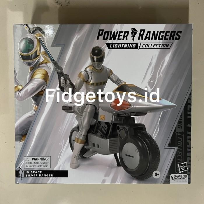 Jual HASBRO POWER RANGERS LIGHTNING COLLECTION IN SPACE SILVER RANGER ...
