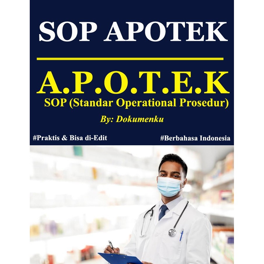 Jual SOP Apotik Apotek Apoteker Klinik Farmasi Pharmacy Pelayanan Pasien | Shopee Indonesia