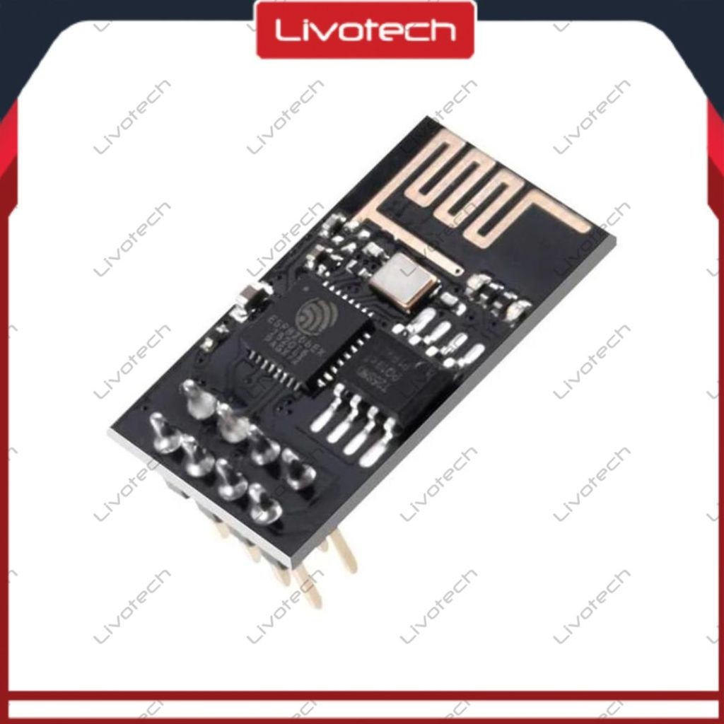 Jual Wifi Serial Module ESP8266 ESP-01 Wireless Tranceiver Receiver ESP01 IoT Board | Shopee ...