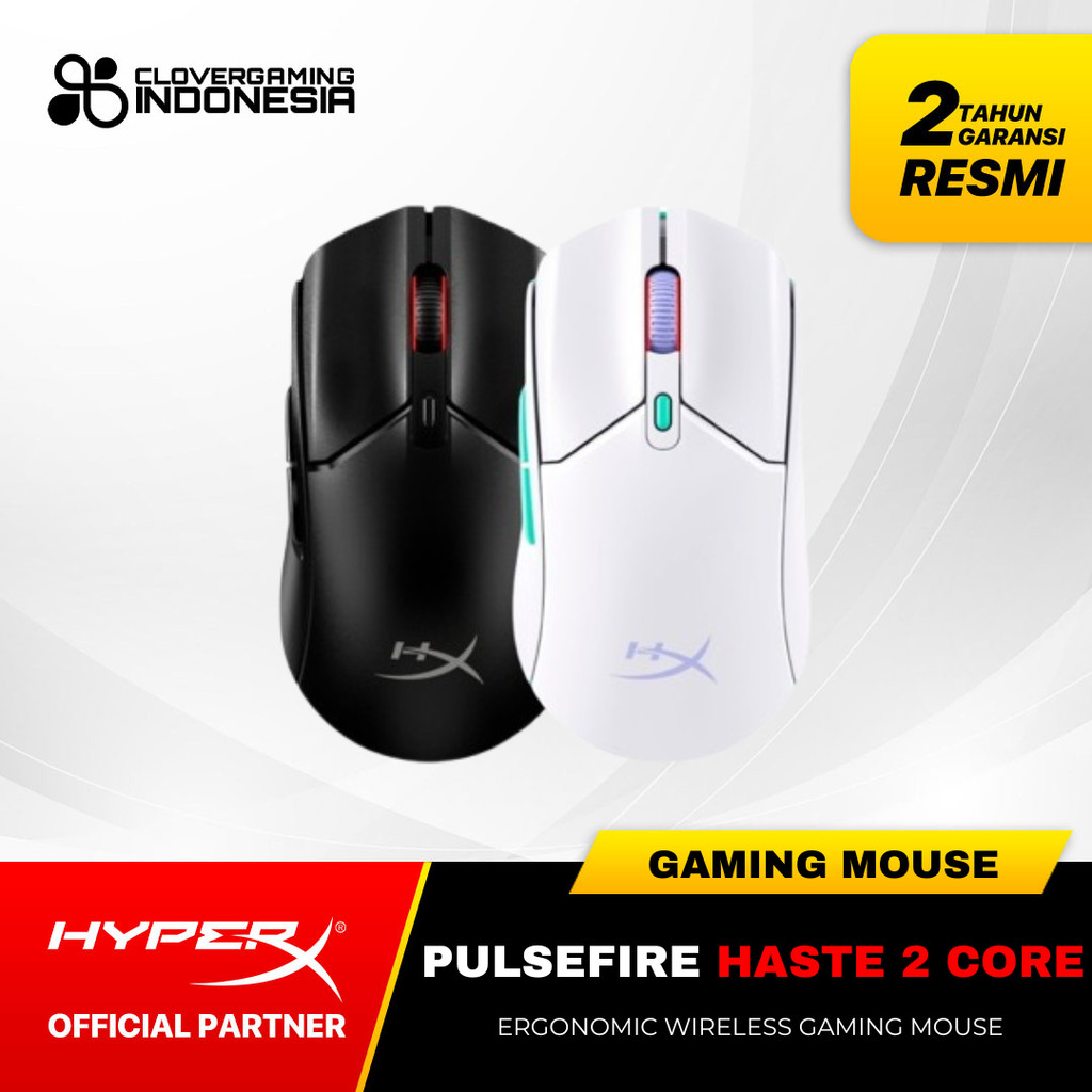 Jual HyperX Pulsefire Haste 2 Core Wireless Gaming Mouse Lightweight ...