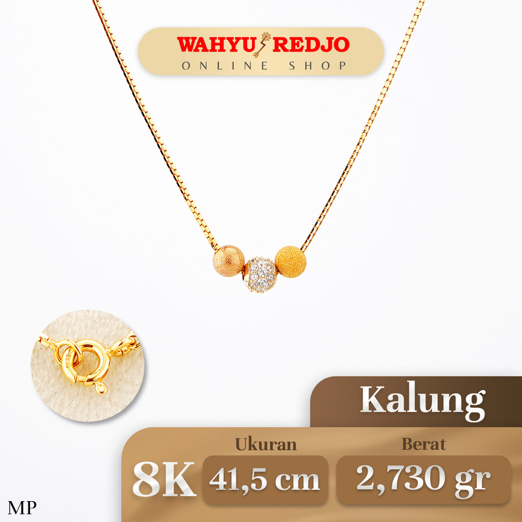 Jual Kalung Emas Kadar 8K Wahyu Redjo KL-8K-27124791 | Shopee Indonesia