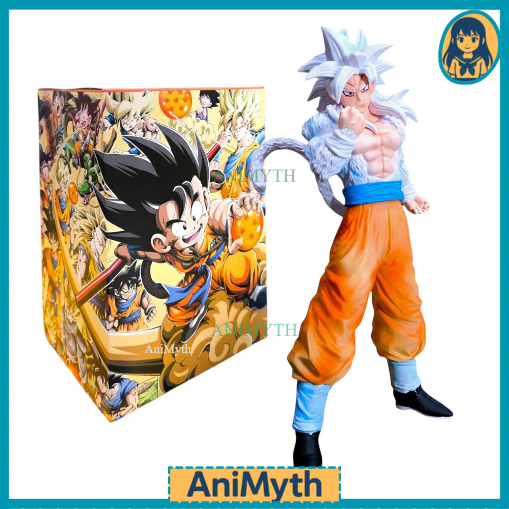 Jual Figure Son goku SSJ5 putih Action Figur Songoku Super Saiyan 5 ...
