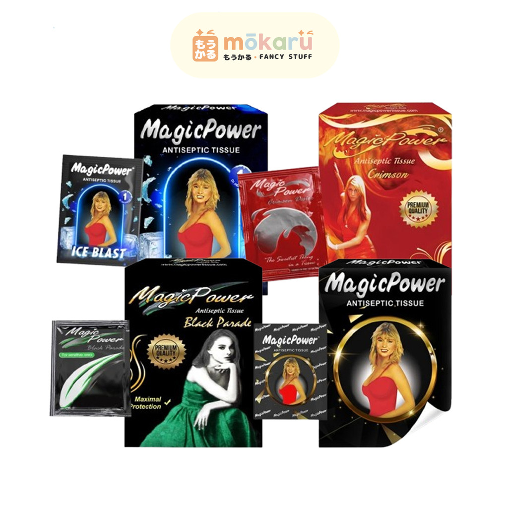 Jual MAGIC POWER Antiseptic Tissue - Tisu Basah Antiseptik Isi 6 Sachet ...
