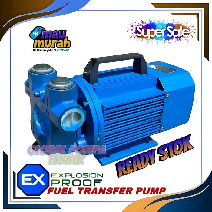 Jual Pompa Transfer BBM Bensin Solar Fuel Pump Explosion Proof AC 220V ...