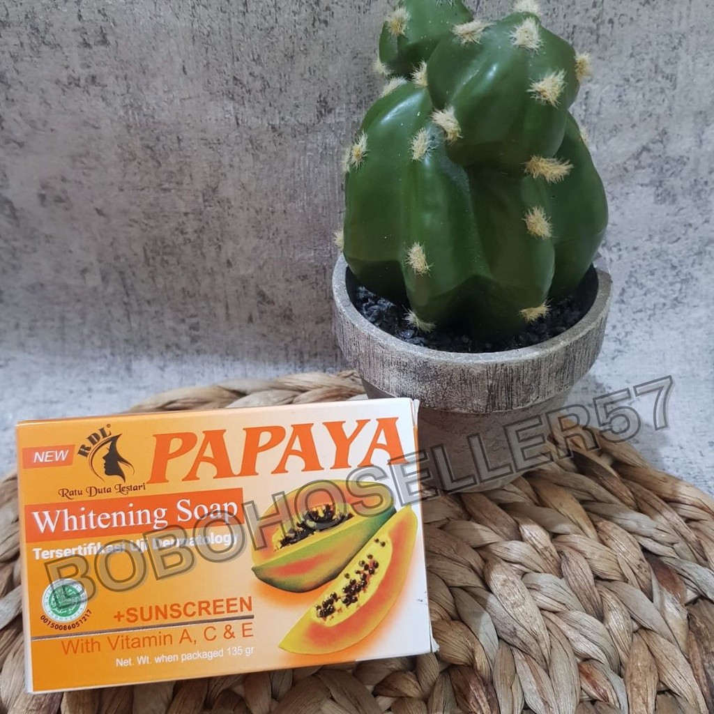 Jual Sabun Papaya uk Besar 135 gr Acne-Prone Skin Brightening Soap ...