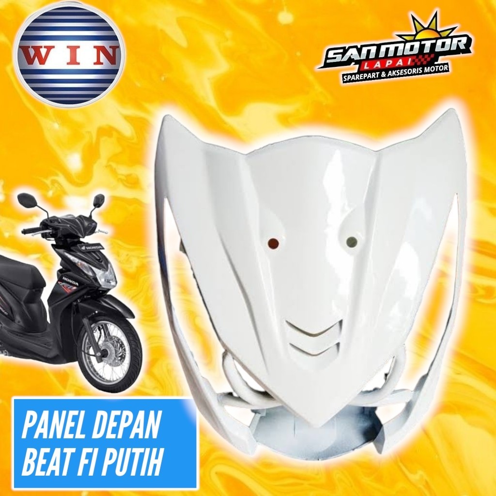 Jual Panel Depan Beat Fi Putih | Shopee Indonesia