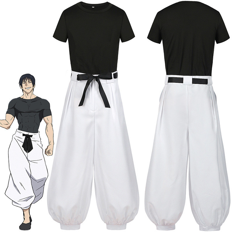 Jual Jujutsu JJK Manga Anime Fushiguro Toji Satoru Gojo Cosplay Costume ...