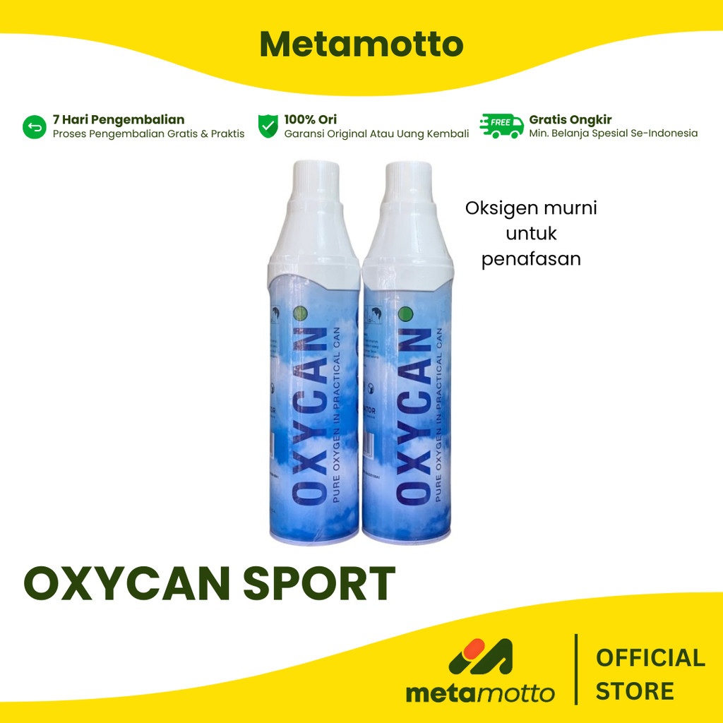 Jual Oxycan Sport 600 cc - Oxygen / Oksigen Portable Botol Biru ...