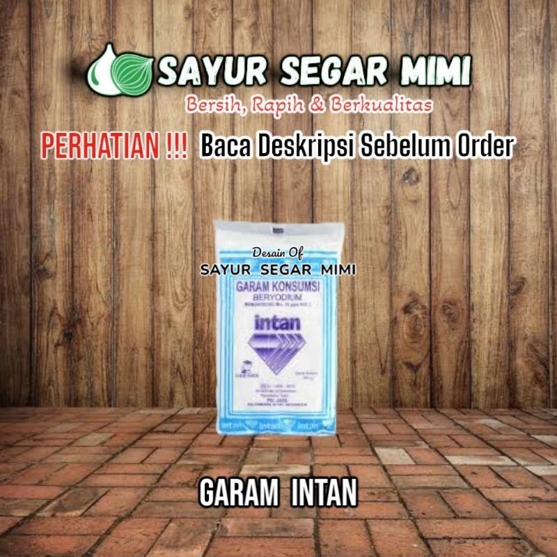 Jual Garam Intan Halus & Kasar - Sayur Palembang | Shopee Indonesia
