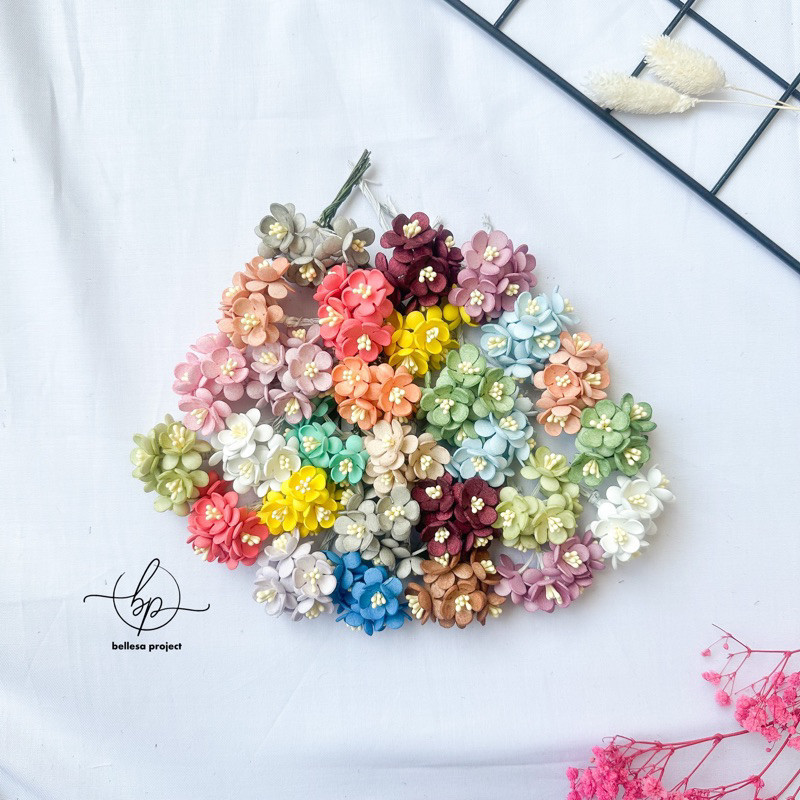 Jual BUNGA SPONS SAKURA MINI | Shopee Indonesia