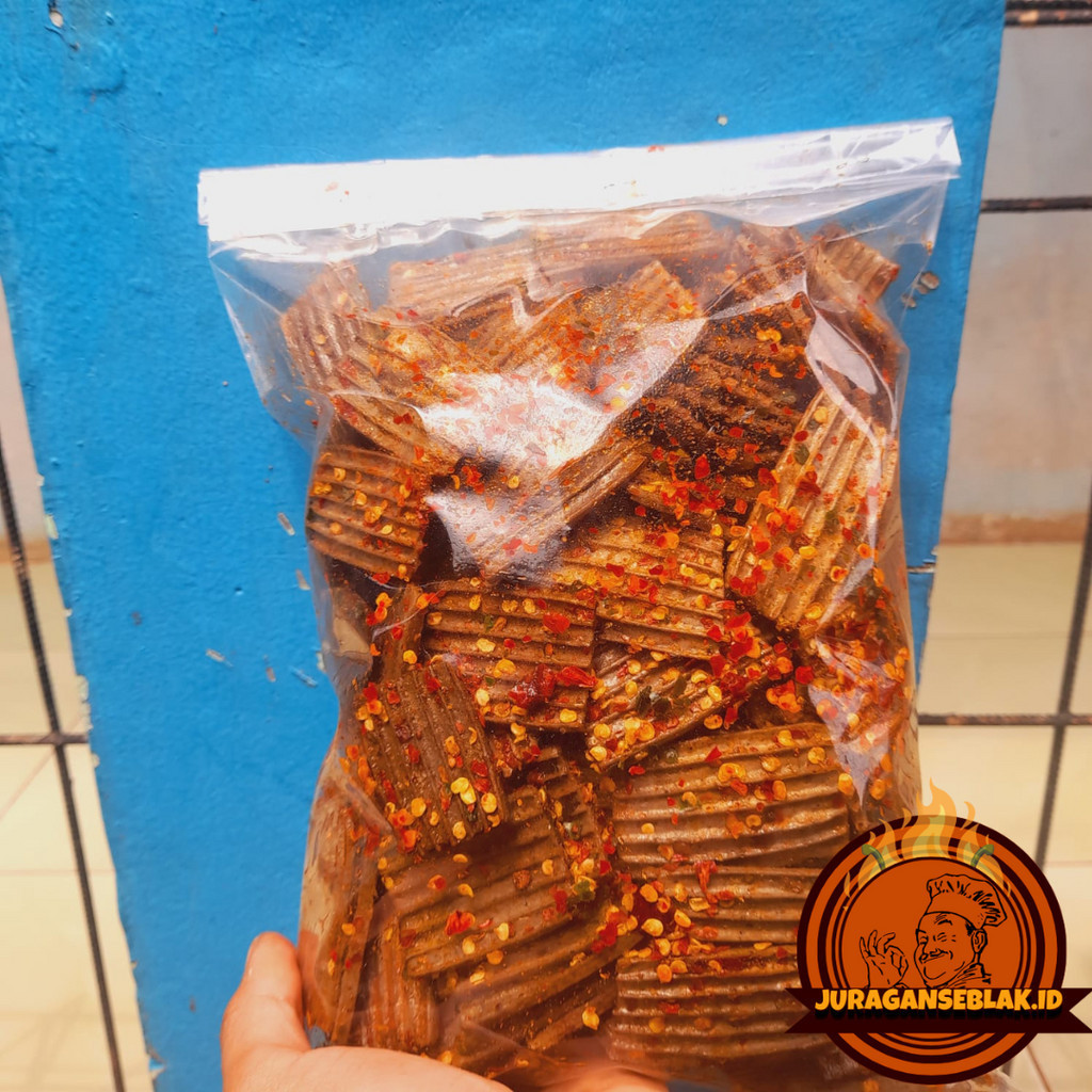 Jual KERUPUK JENGKOL PEDAS DAUN JERUK 500GRAM | Shopee Indonesia