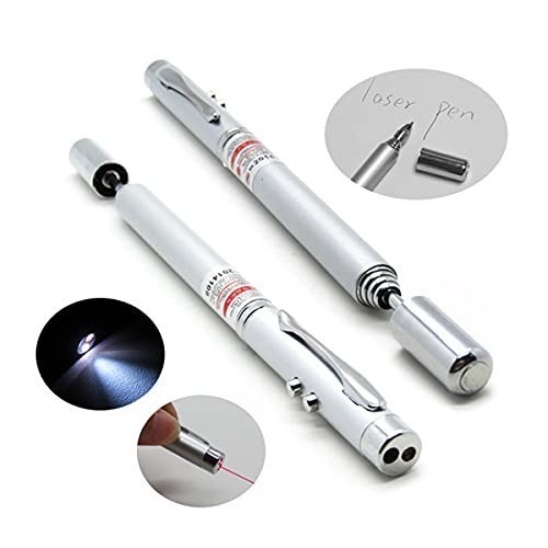 Jual 5in1 Alat Tulis Pena Pulpen Tinta Hitam Laser Senter Pointer ...
