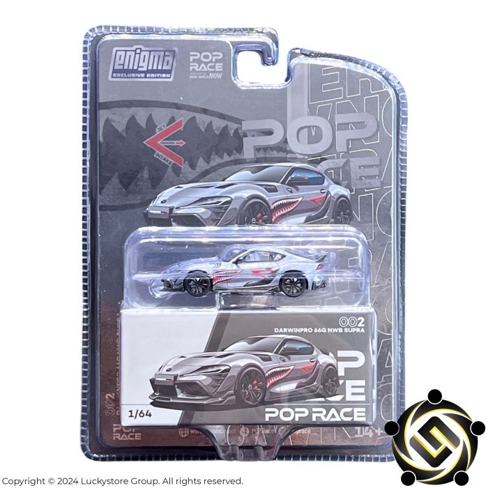 Jual (BLISTER) POP RACE x Enigma Darwin Pro 66G NWB Toyota Supra A90 ...