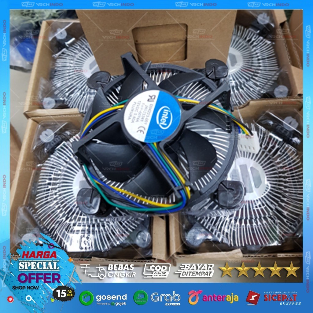 Jual Fan Cooler CPU Heatsink Processor INTEL LGA 775 / 1155 / 1156 / 1151 / CPU Cooler Procesor ...