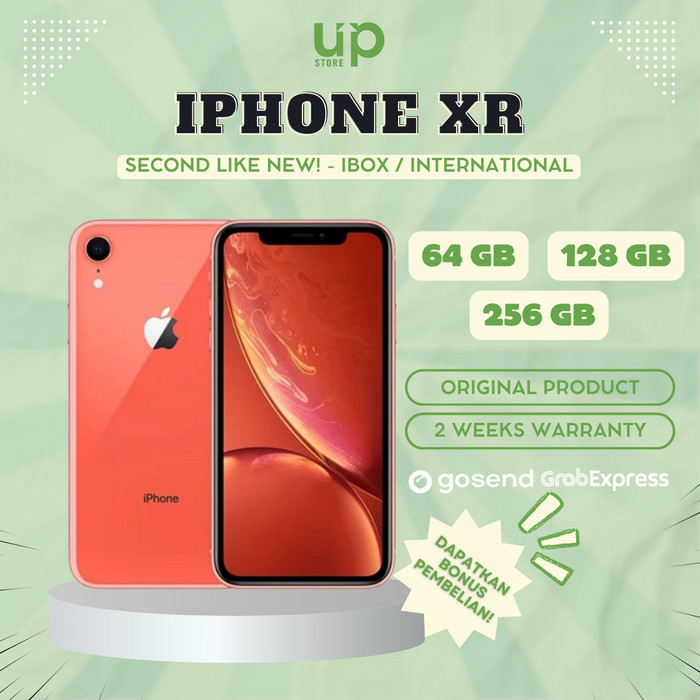 Jual IPHONE XR 64GB 128GB IBOX INTER RESMI SECOND | Shopee Indonesia